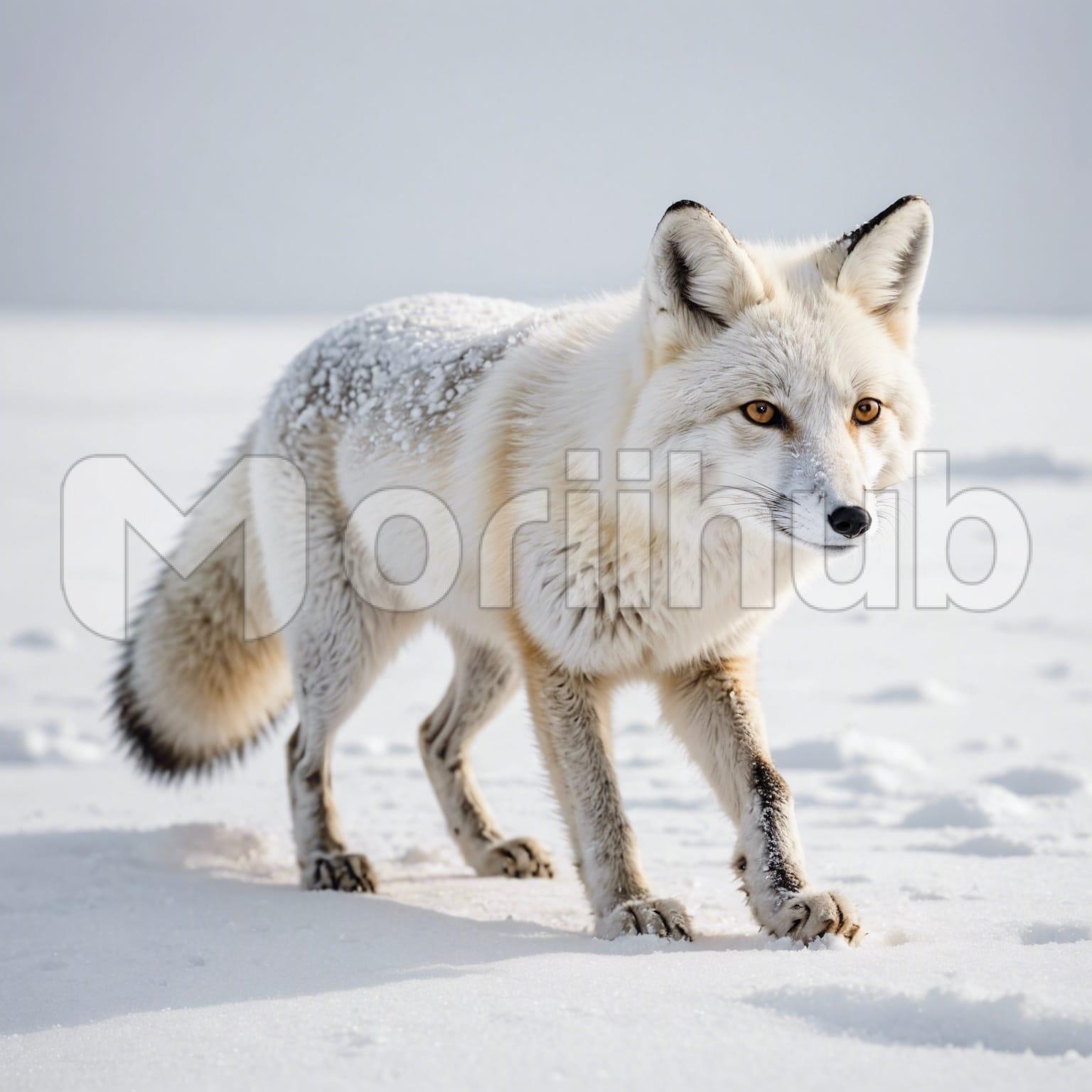Fox in Winter – MoriiHub