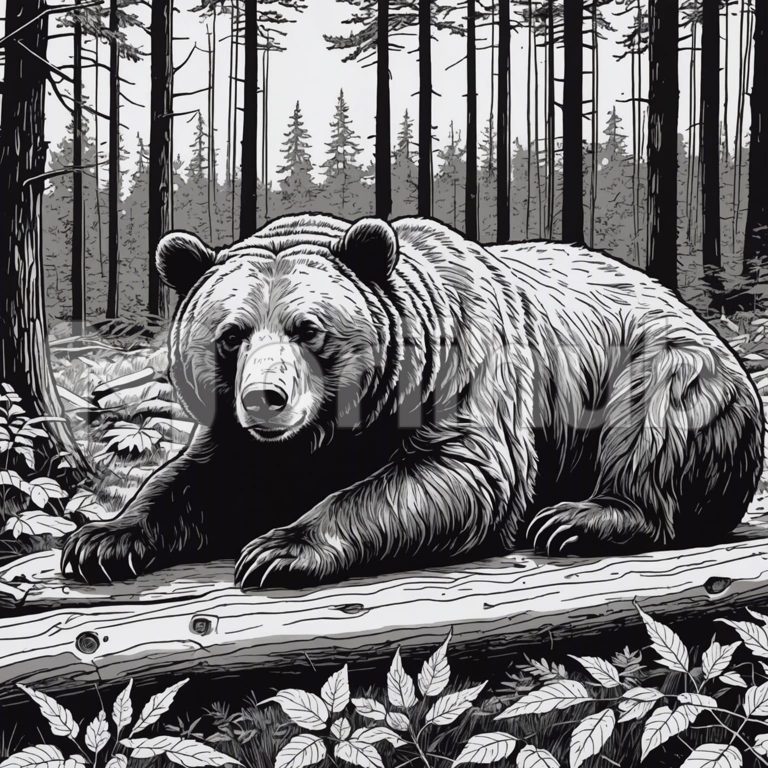 Bear Sketch – MoriiHub