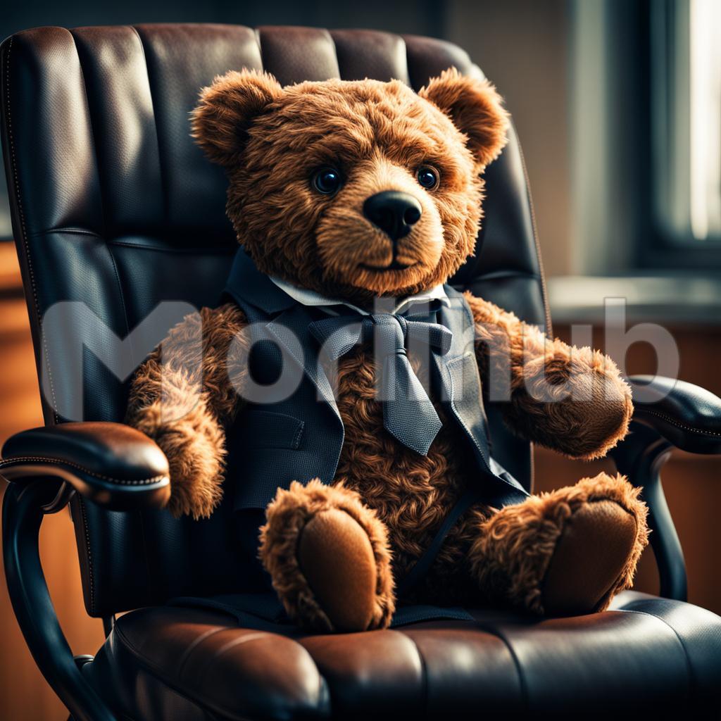 Teddy Bear At Work – MoriiHub
