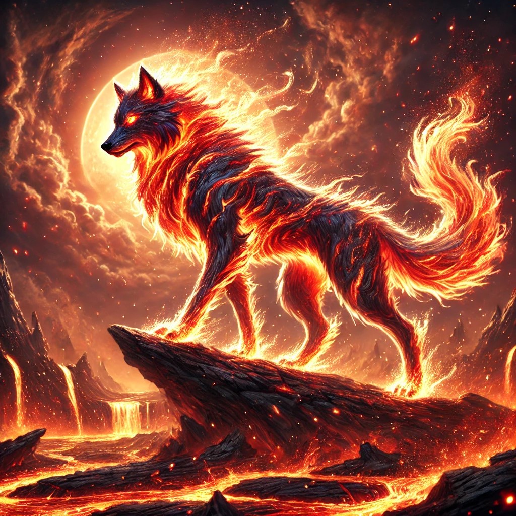 Fire Wolf – MoriiHub