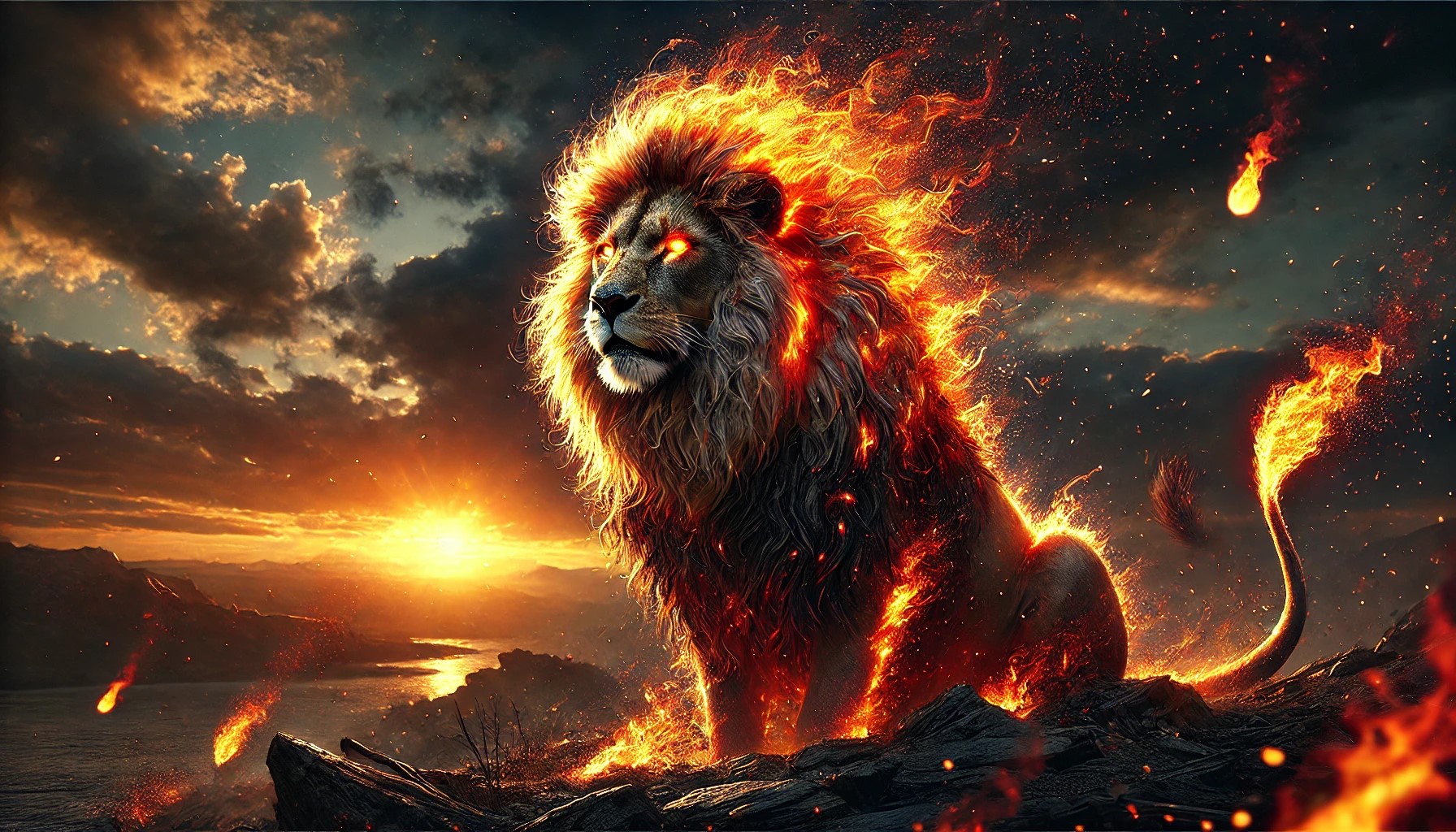 Fire Lion – MoriiHub