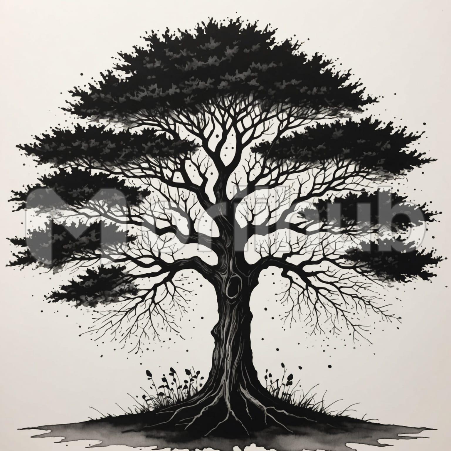 Tree Sketch – MoriiHub