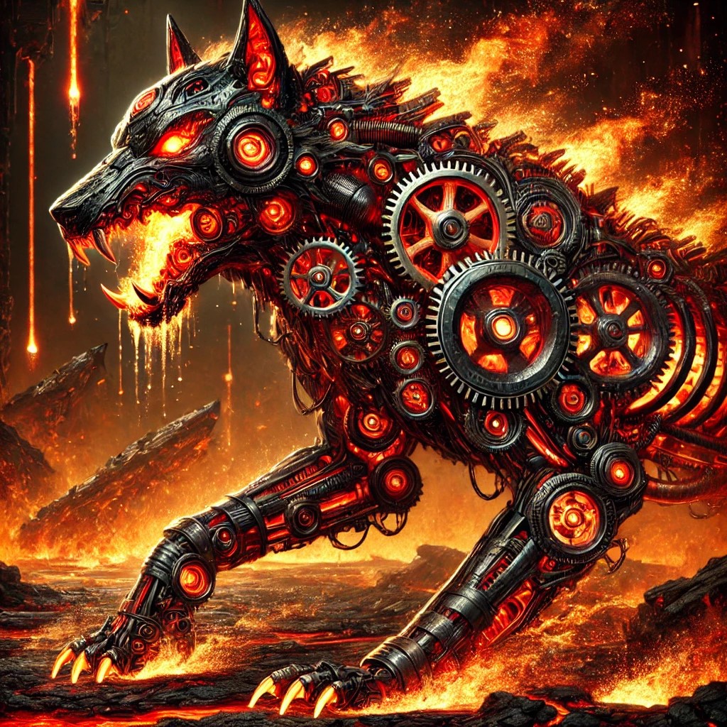 Fire Wolf Automaton – MoriiHub