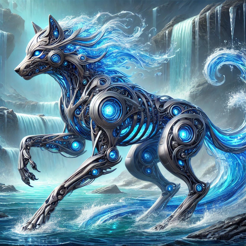 Water Wolf Automaton – MoriiHub