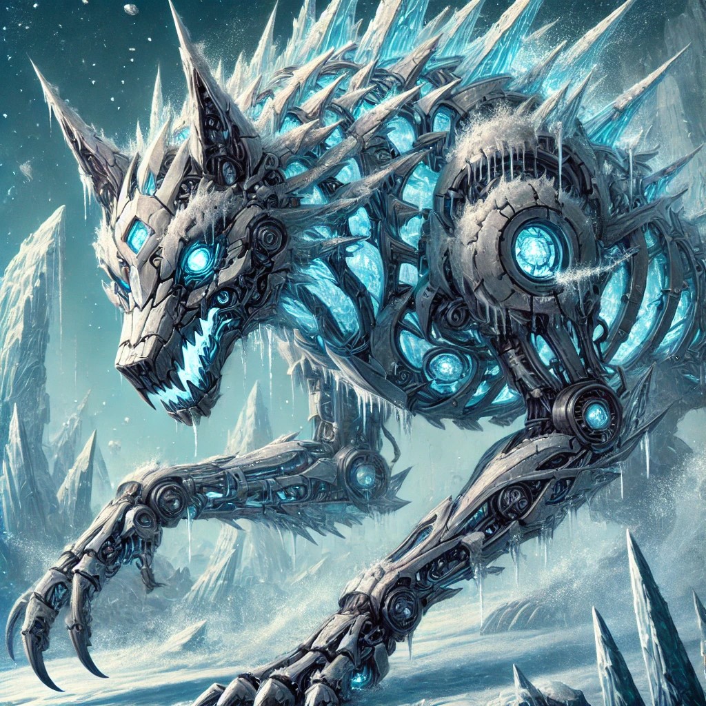 Ice Wolf Automaton – MoriiHub