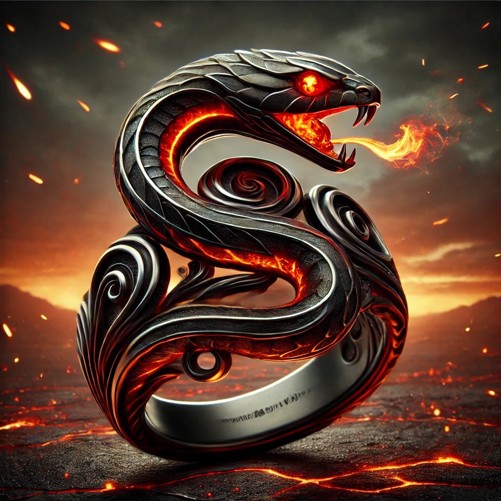 Fire Snake Ring – MoriiHub