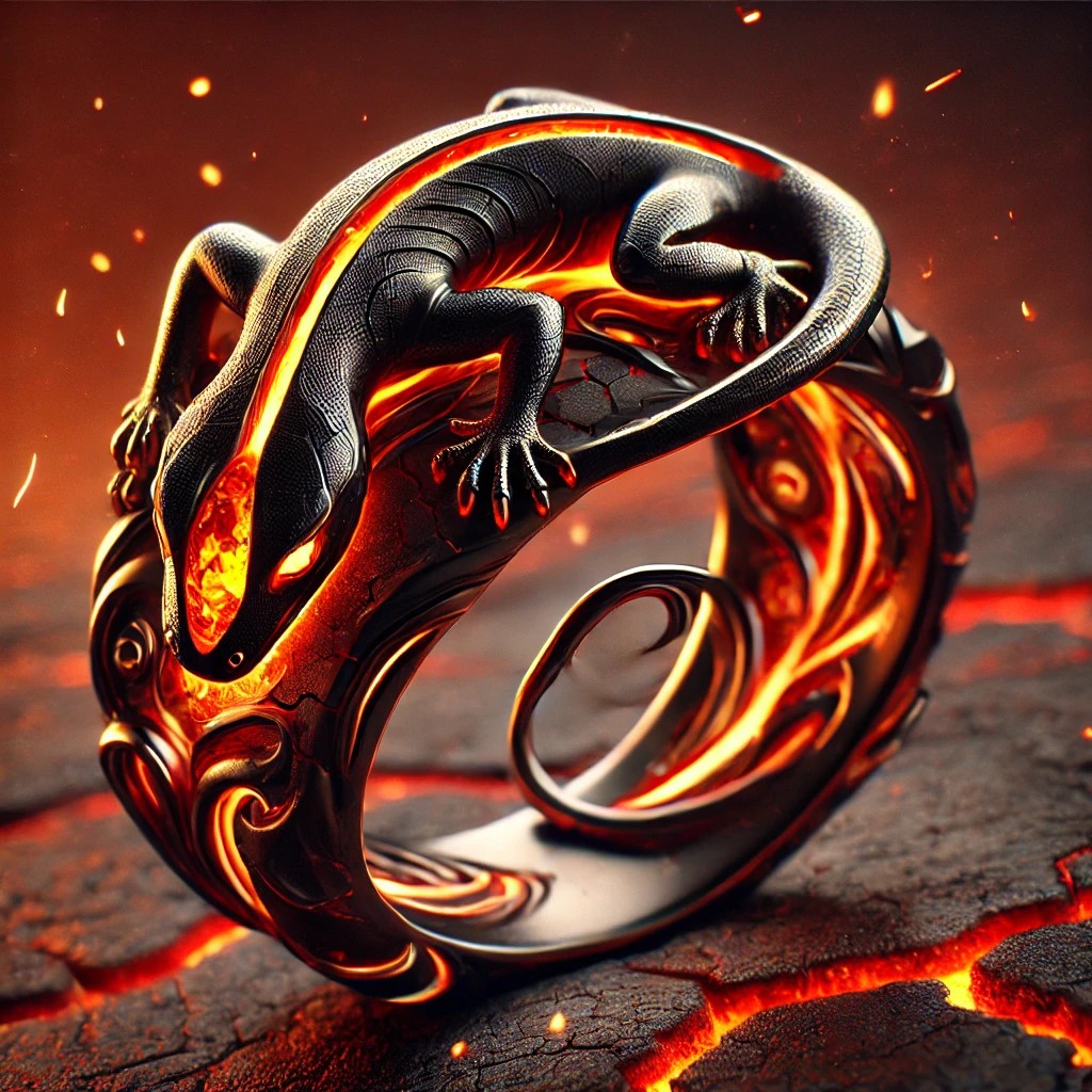 Fire Lizard Ring – MoriiHub
