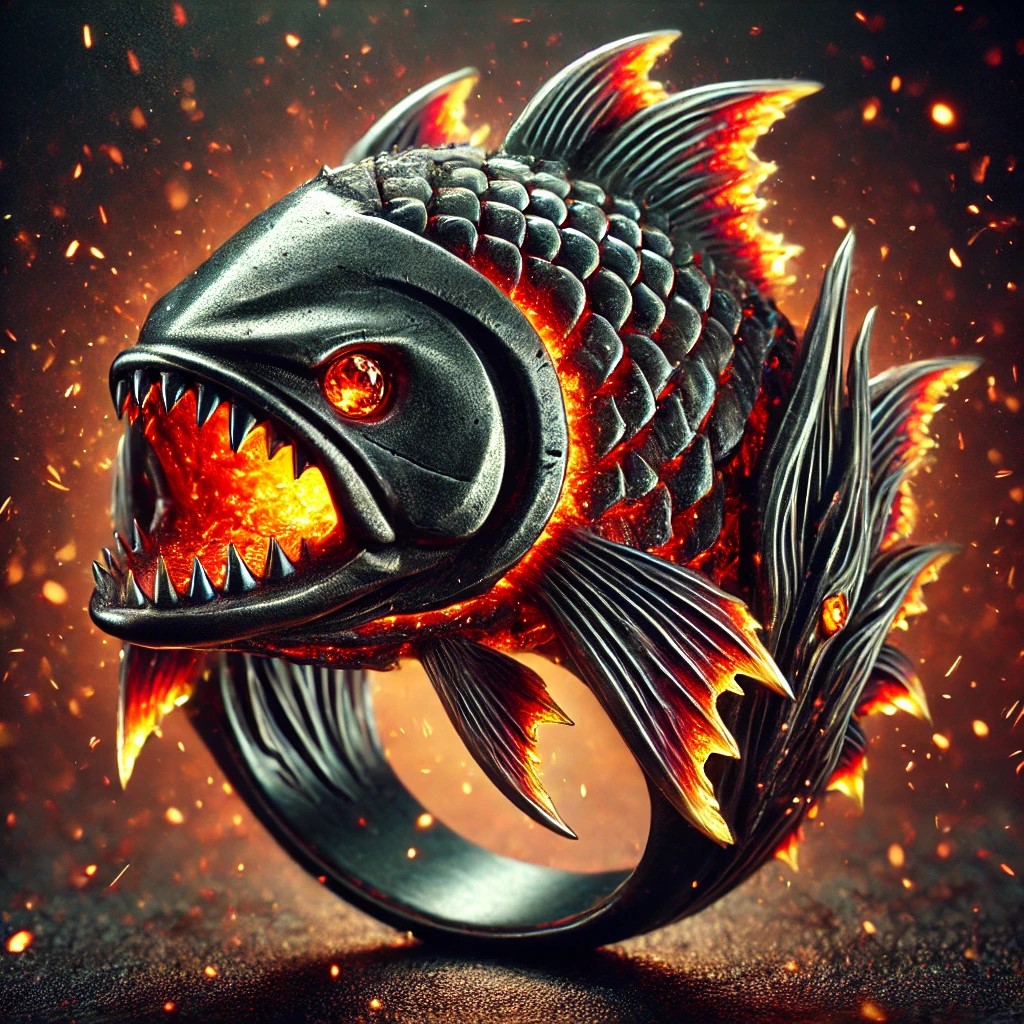 Fire Piranha Ring – MoriiHub