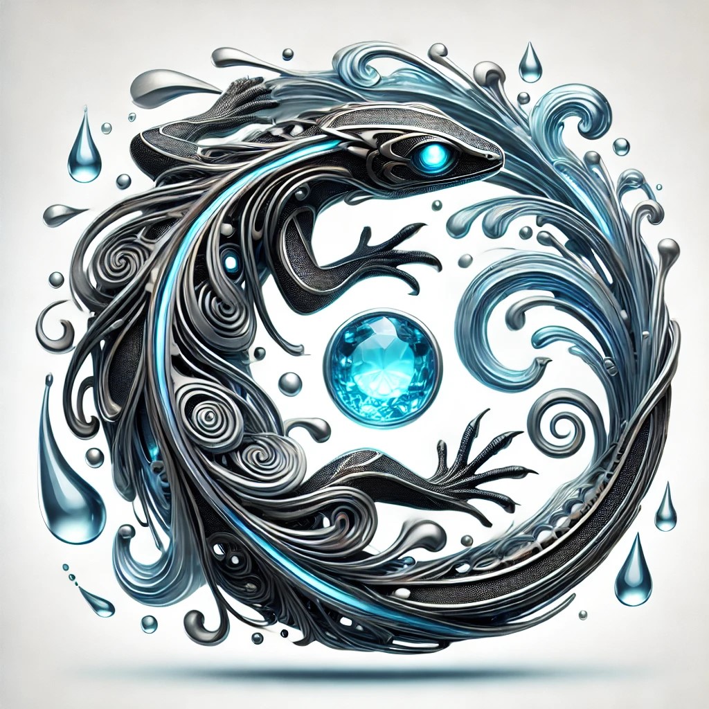 Water Lizard Ring – MoriiHub