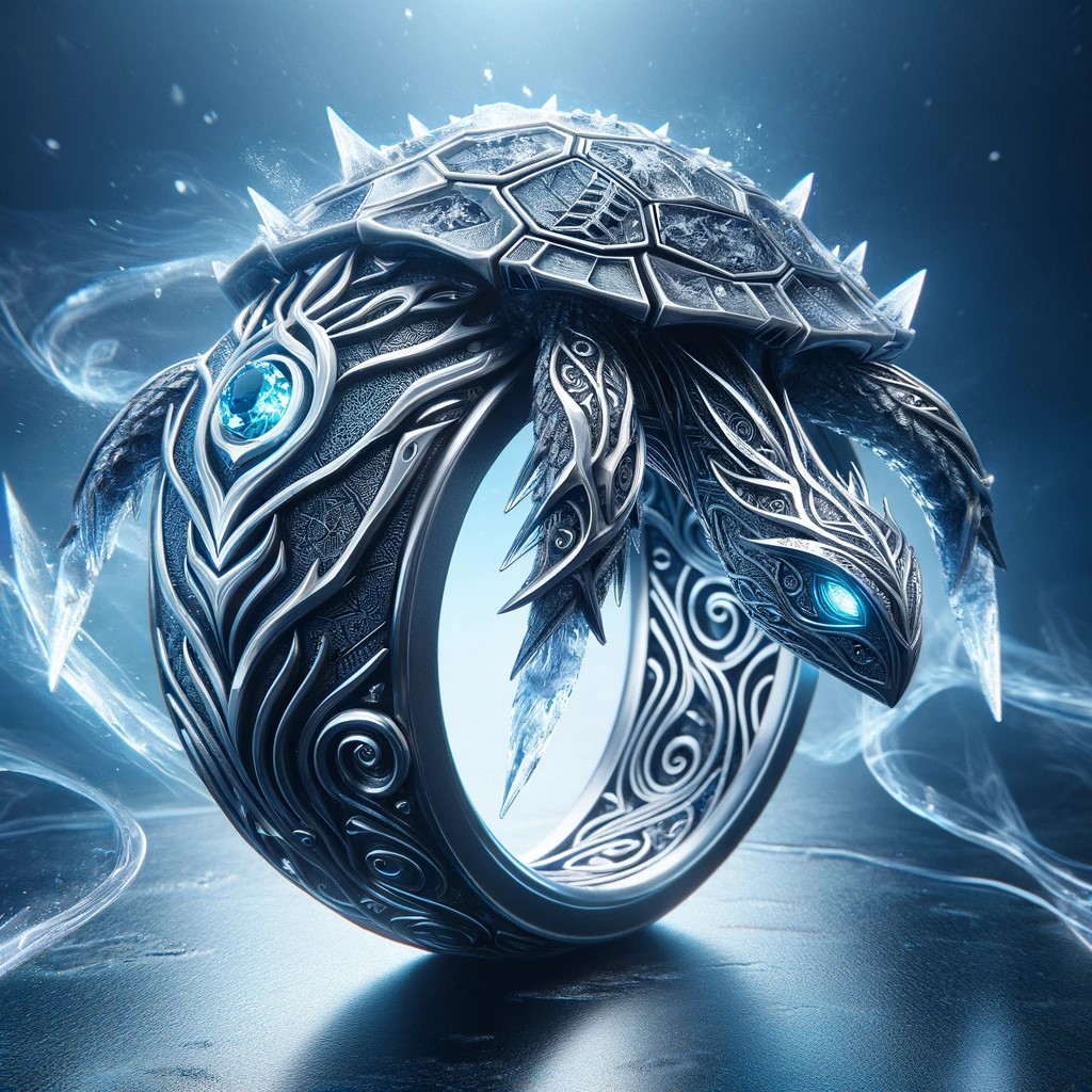 Ice Turtle Ring – MoriiHub