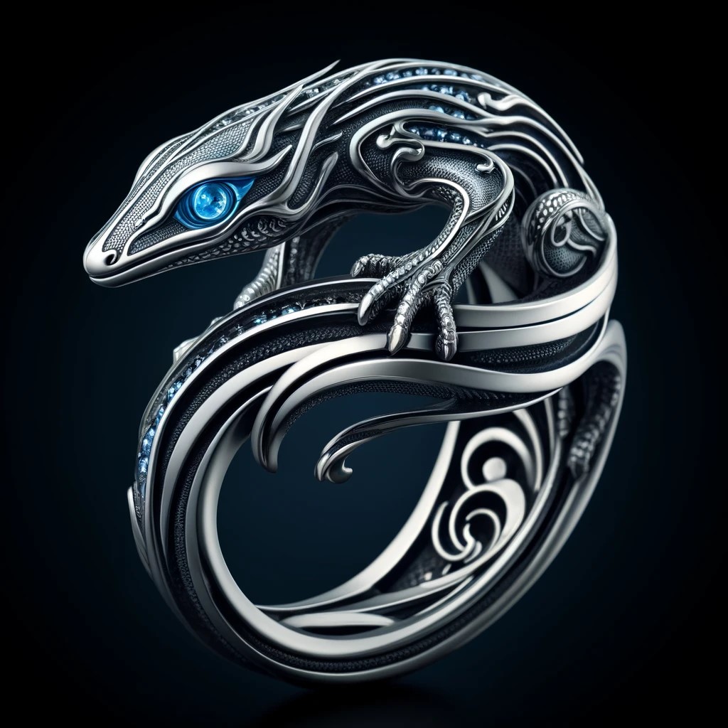Wind Lizard Ring – MoriiHub