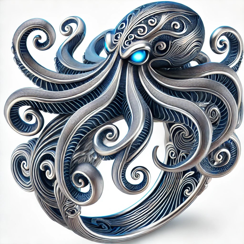 Wind Octopus Ring – MoriiHub