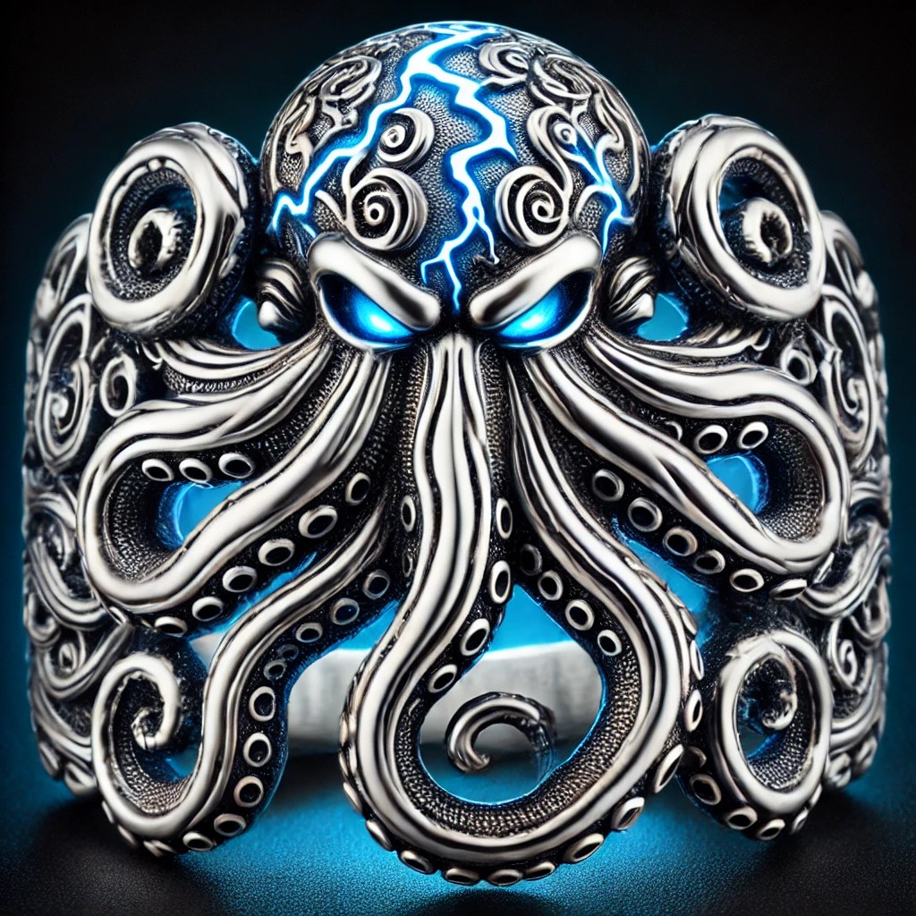 Storm Octopus Ring – MoriiHub