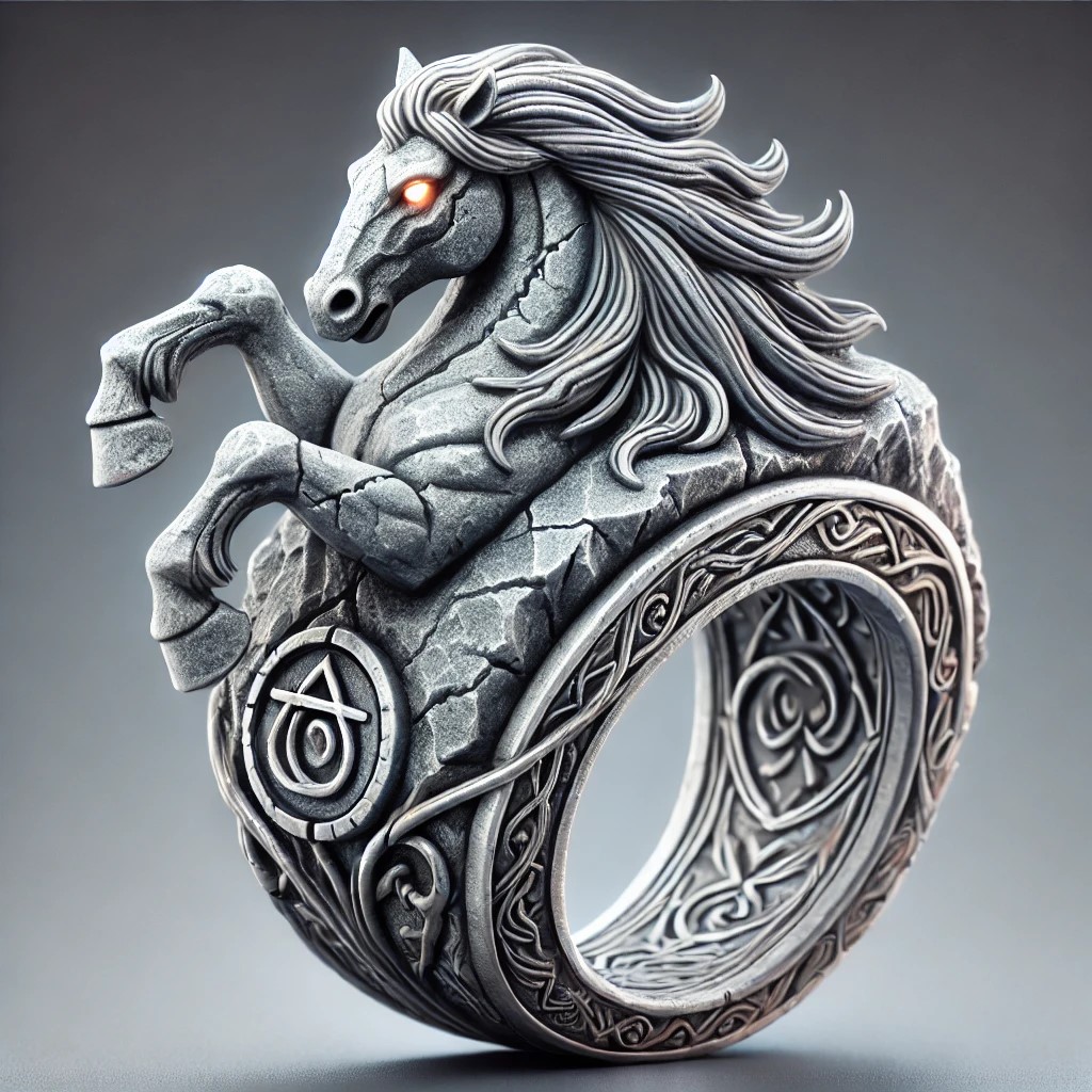 Stone Horse Ring – MoriiHub