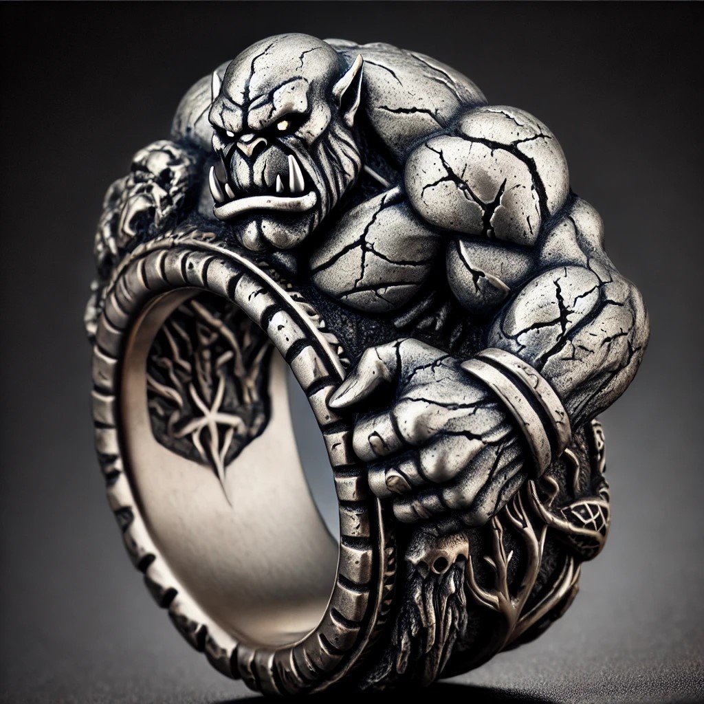 Stone Orc Ring – MoriiHub