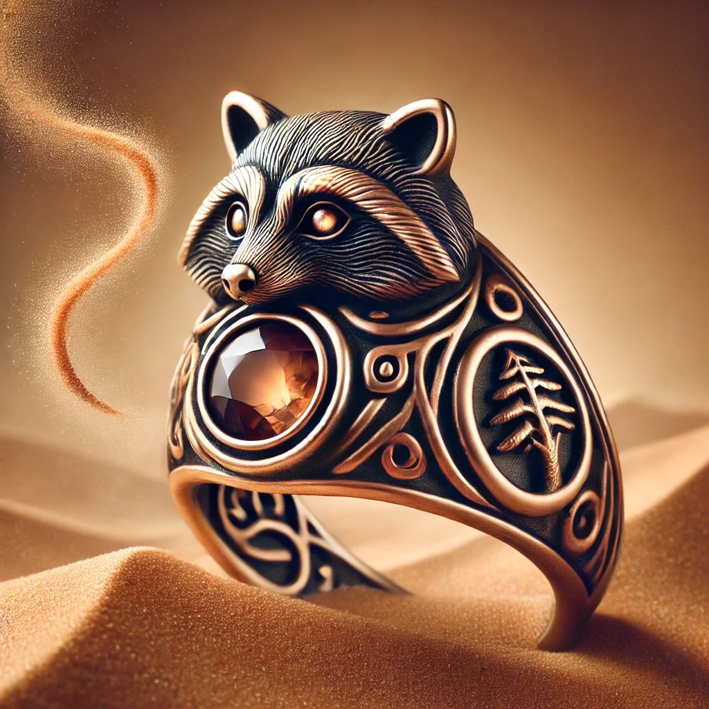 Sand Racoon Ring – MoriiHub