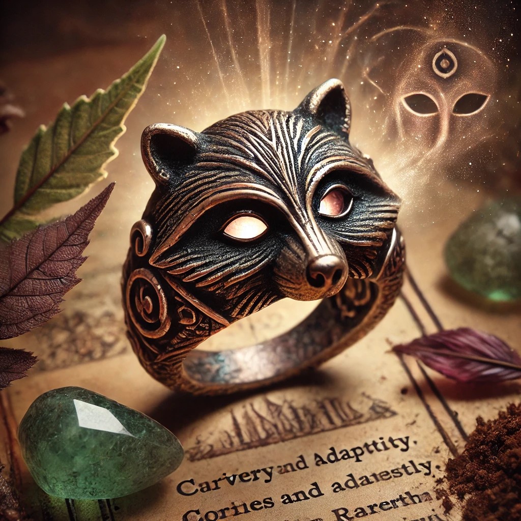 Earth Racoon Ring – MoriiHub