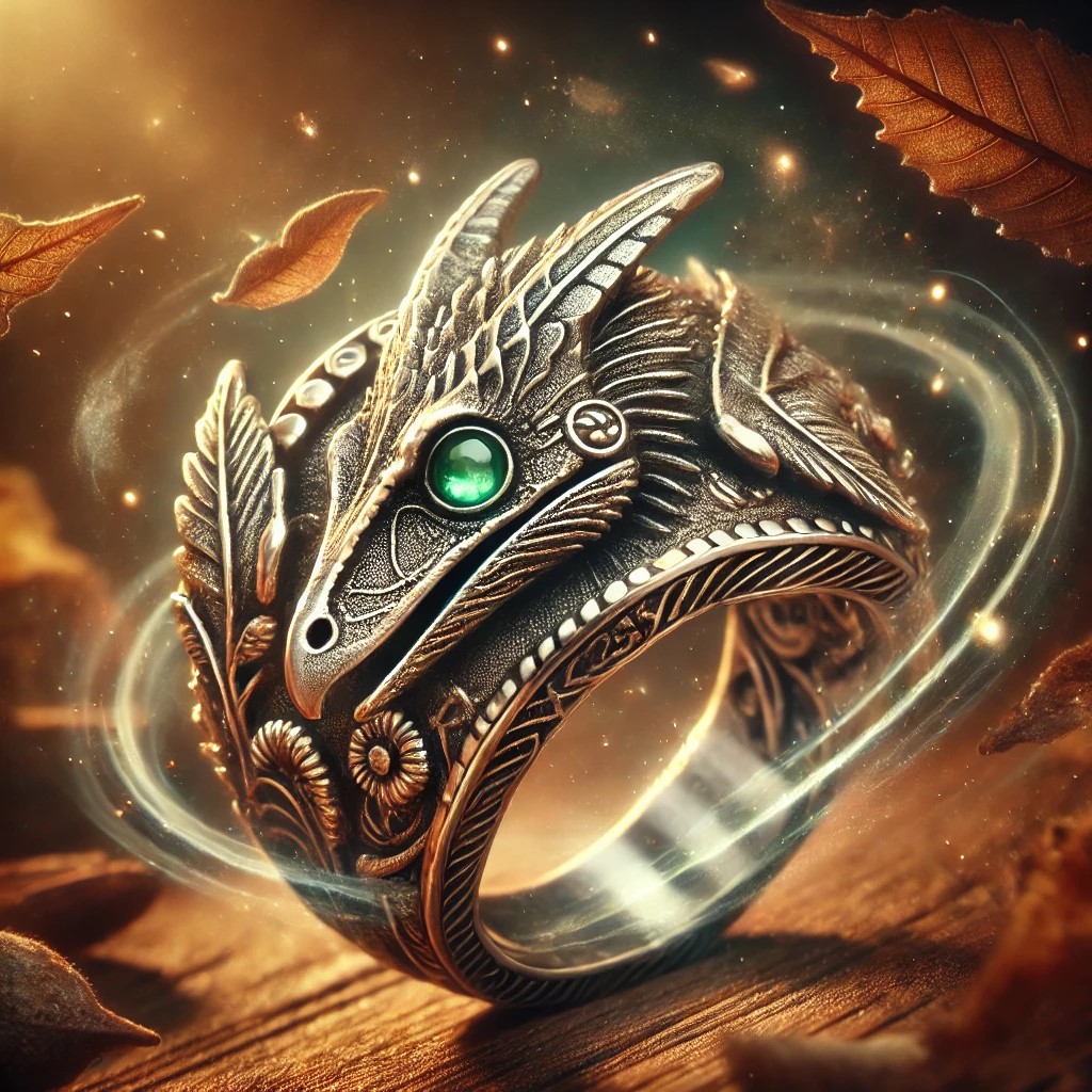 Earth Pterodactyl Ring – MoriiHub