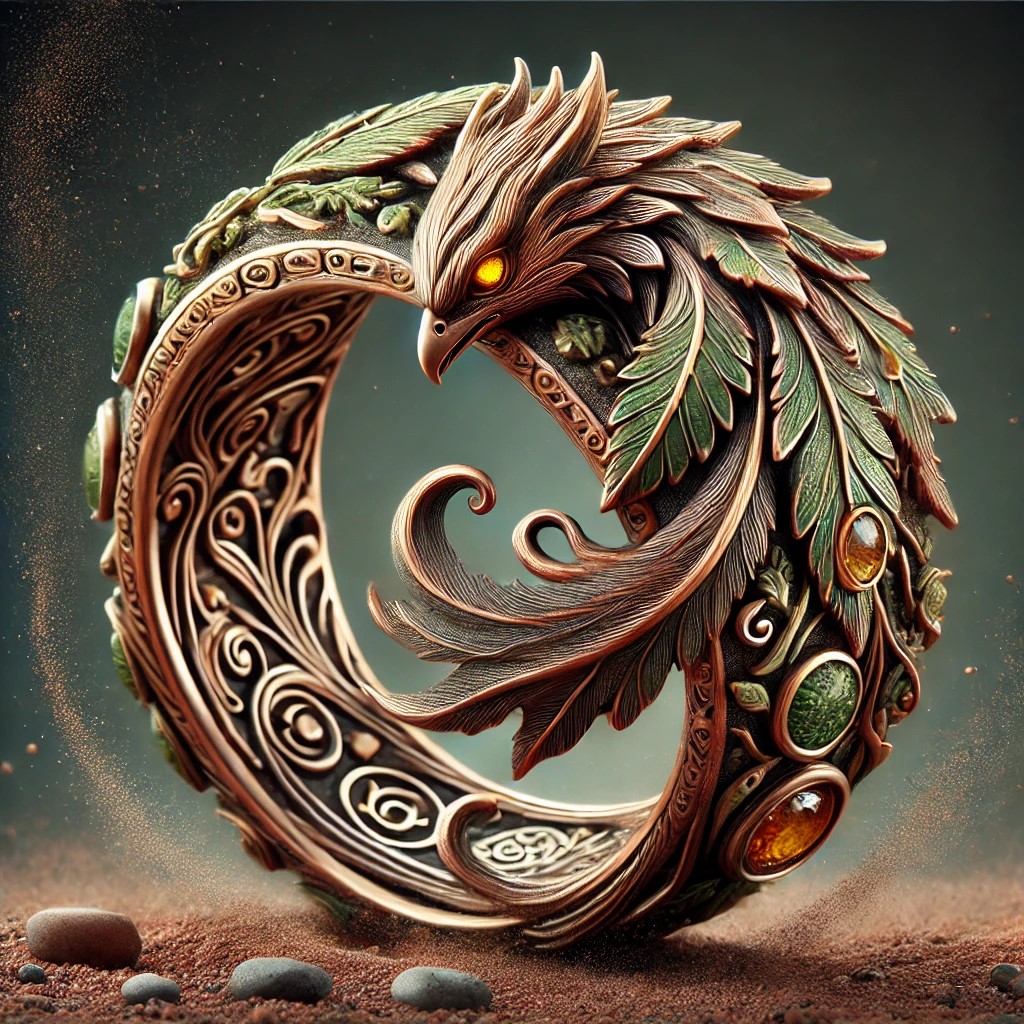 Earth Phoenix Ring – MoriiHub