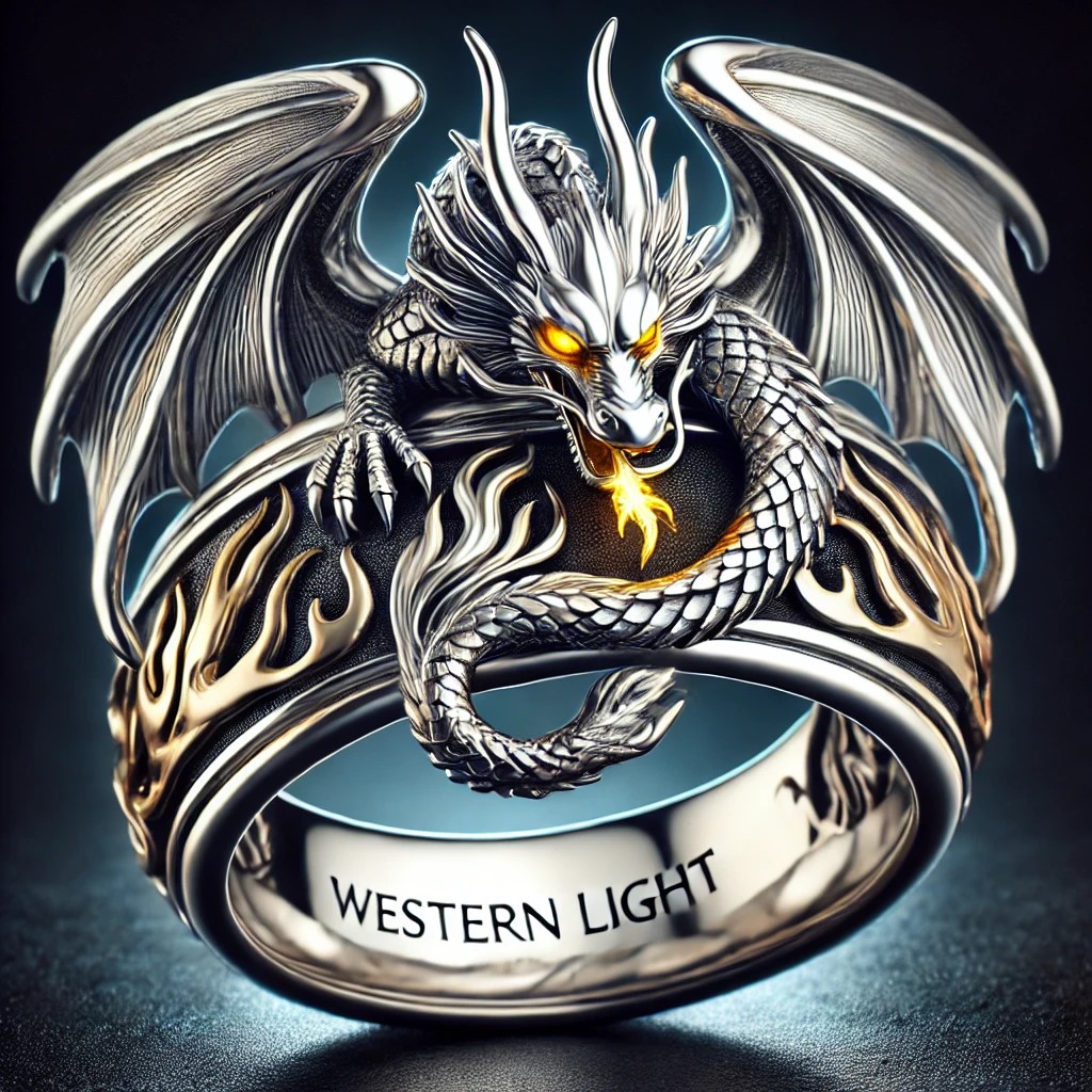 Western Light Dragon Ring – MoriiHub