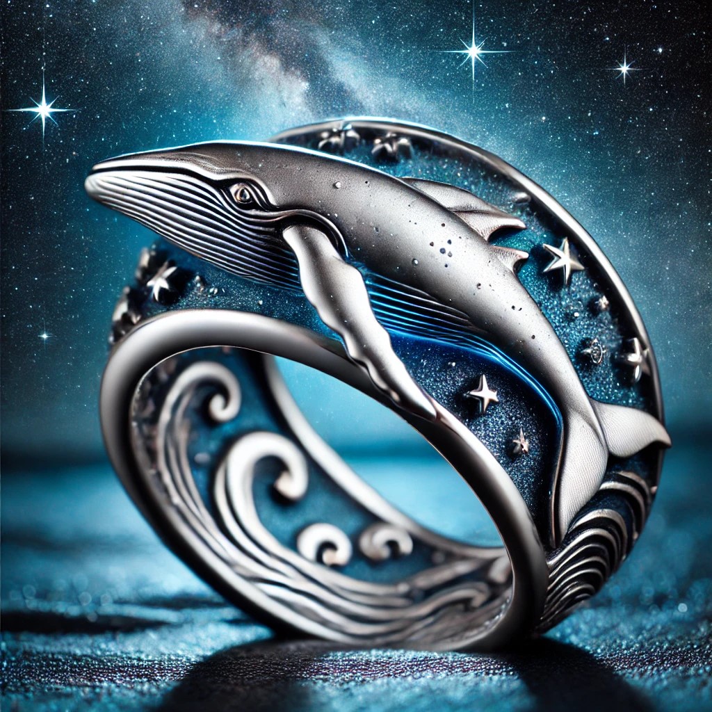 Starlight Whale Ring – MoriiHub