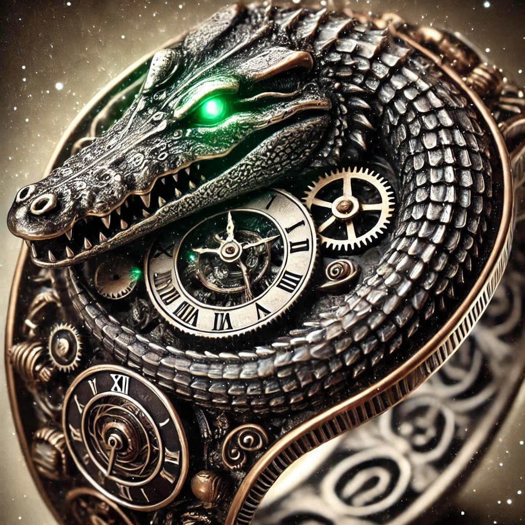 Time Crocodile Ring – MoriiHub