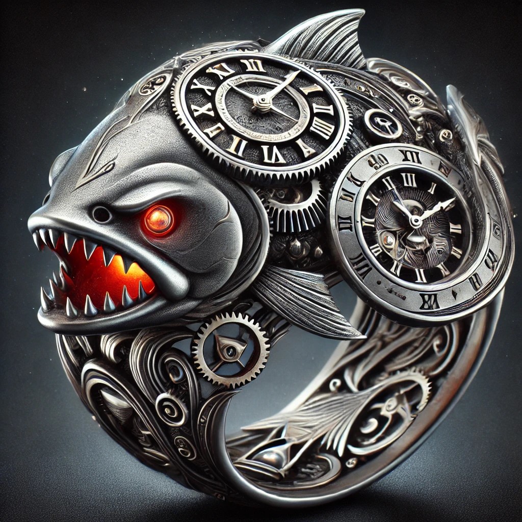 Time Piranha Ring – MoriiHub