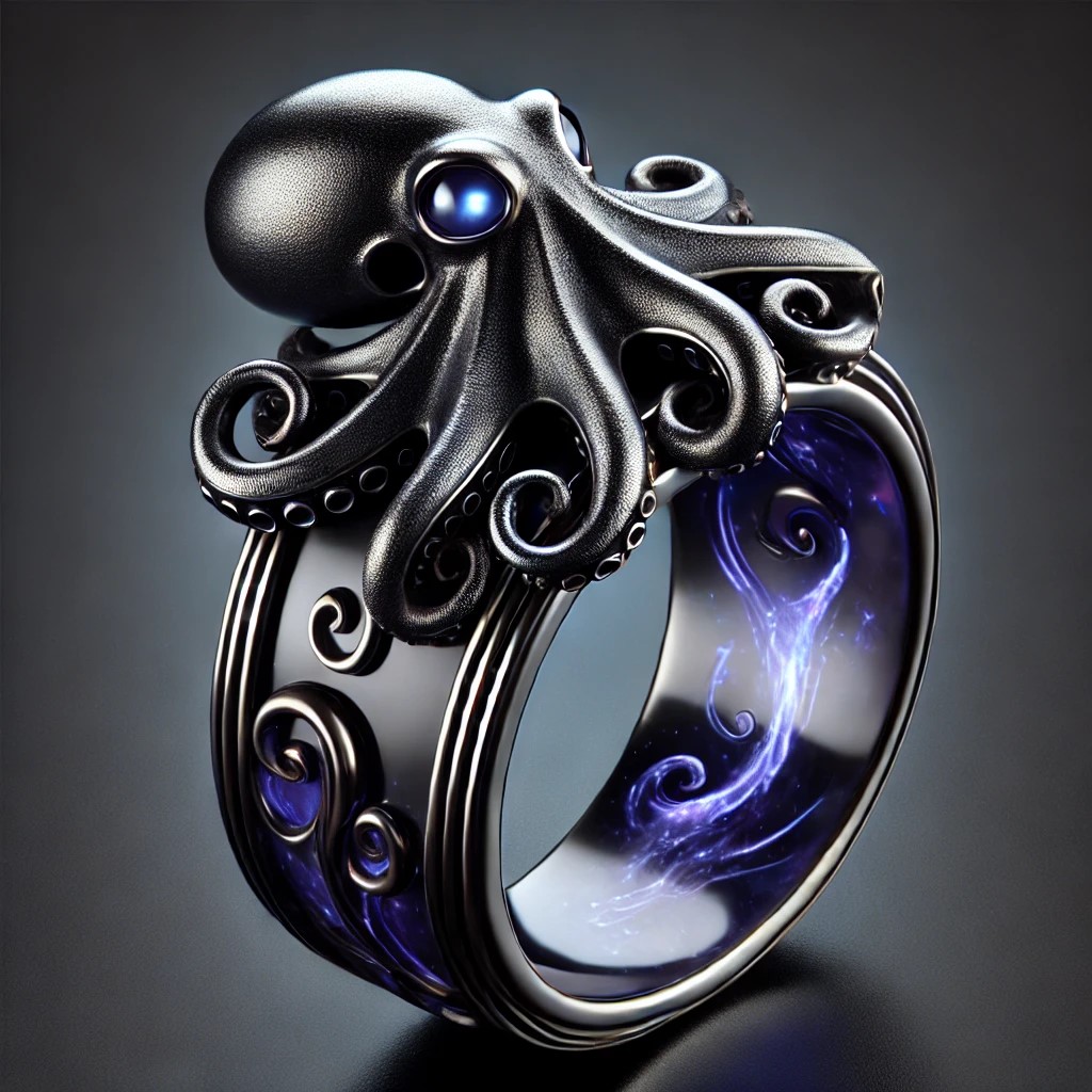 Void Octopus Ring – MoriiHub