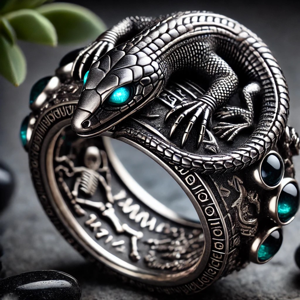 Death Lizard Ring – MoriiHub