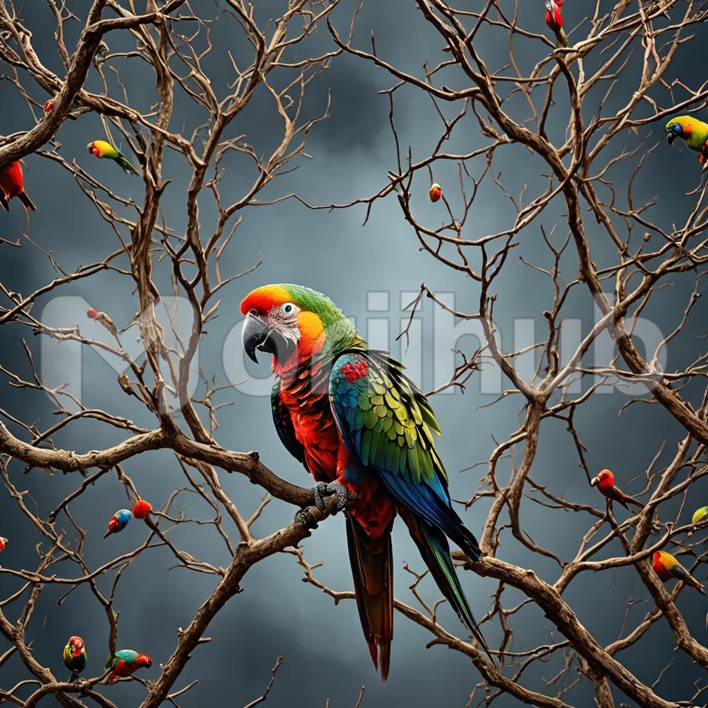 Playful Parrot – MoriiHub