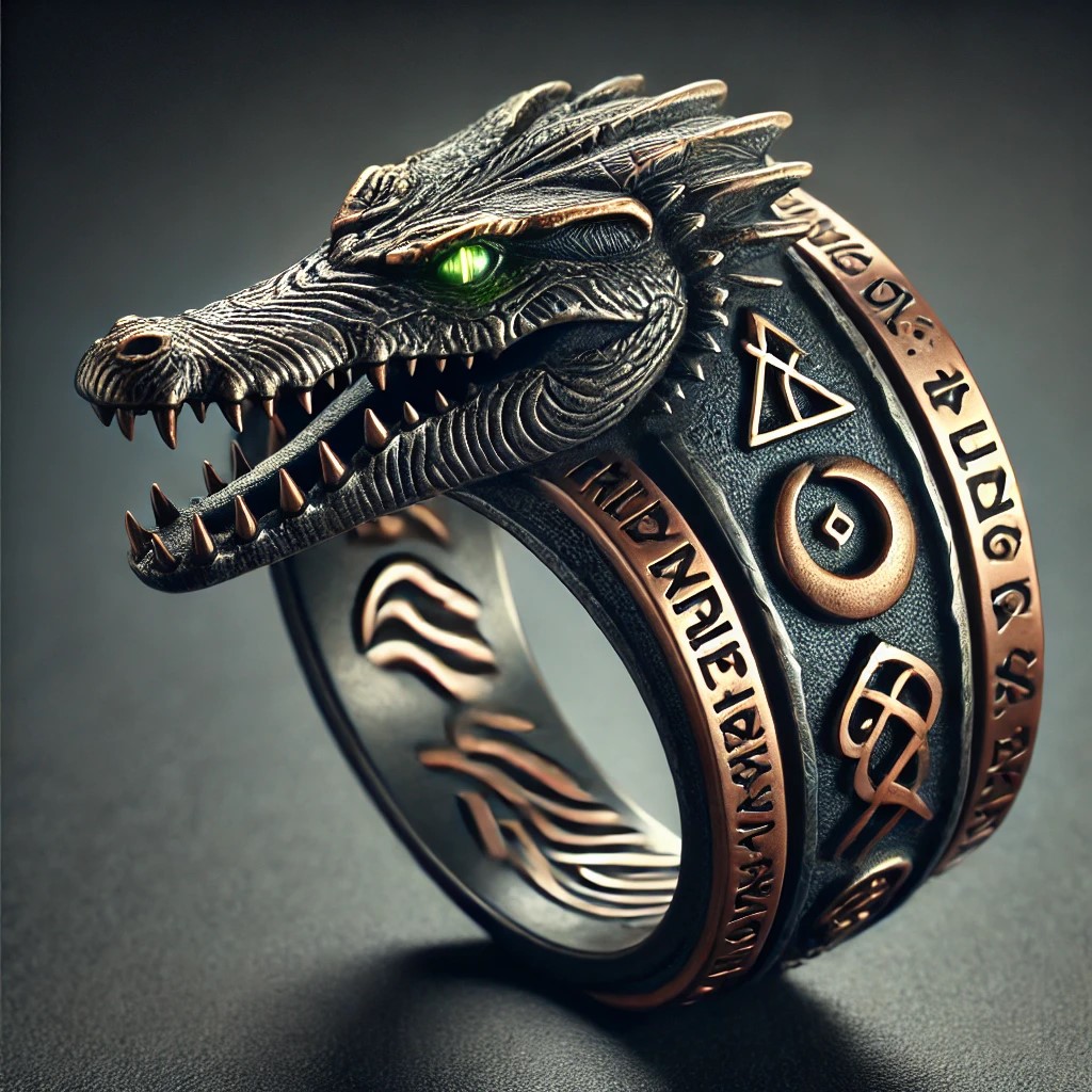 Fate Crocodile Ring – MoriiHub