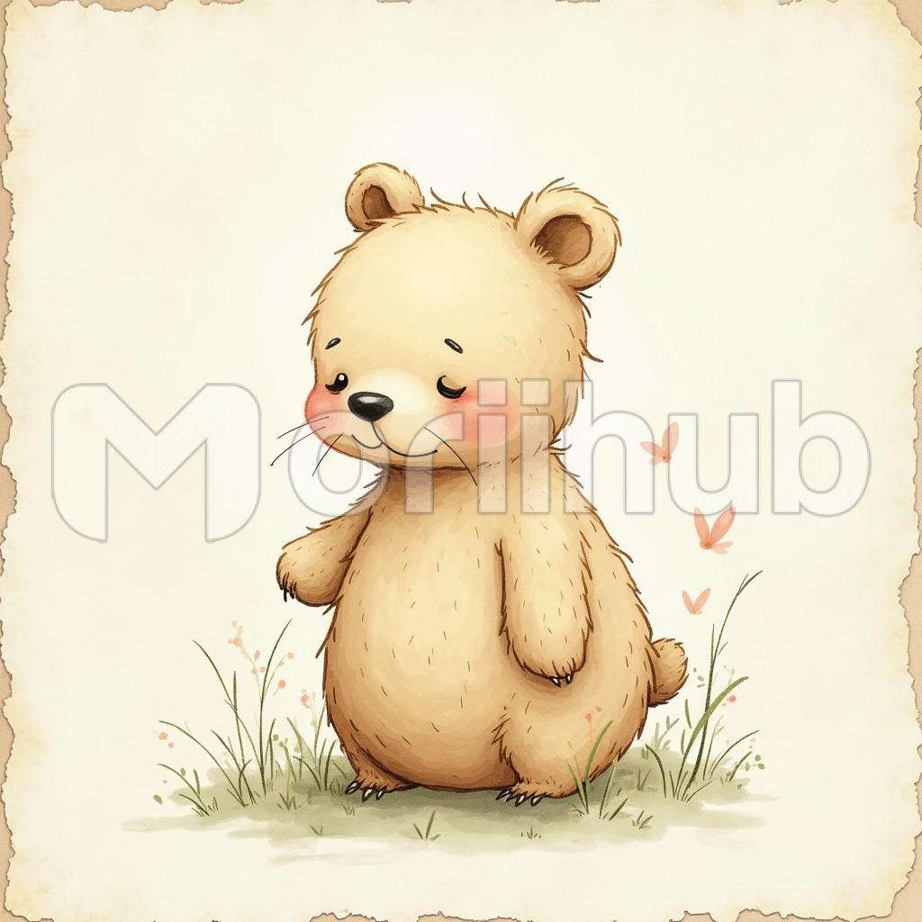 Cartoon Bear – MoriiHub
