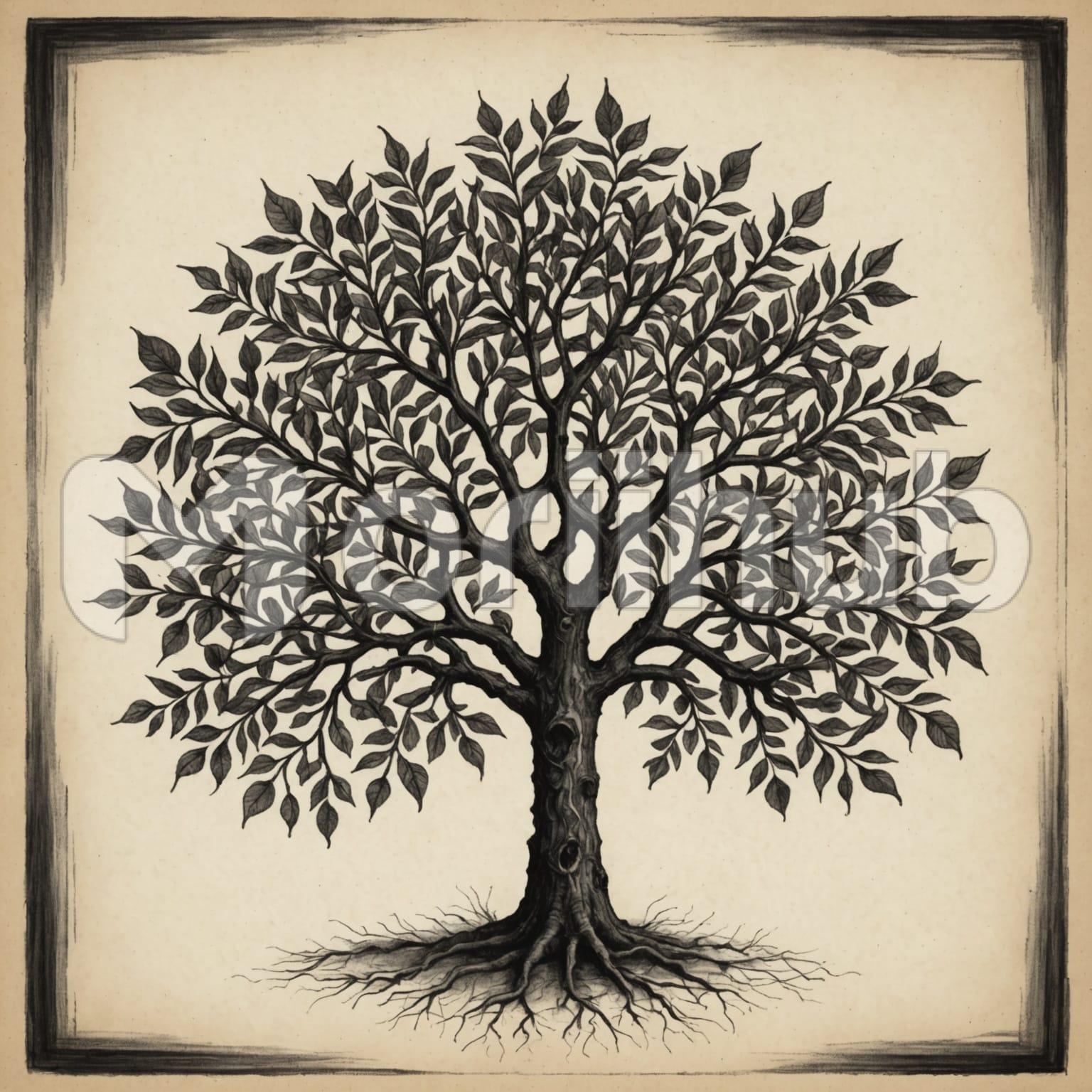 Tree Illustration – MoriiHub