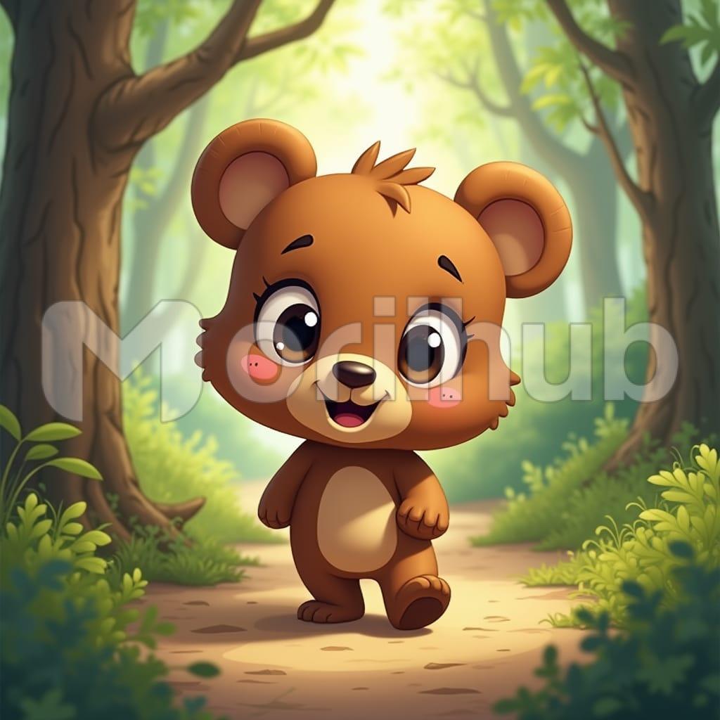 Bear In The Woods – MoriiHub