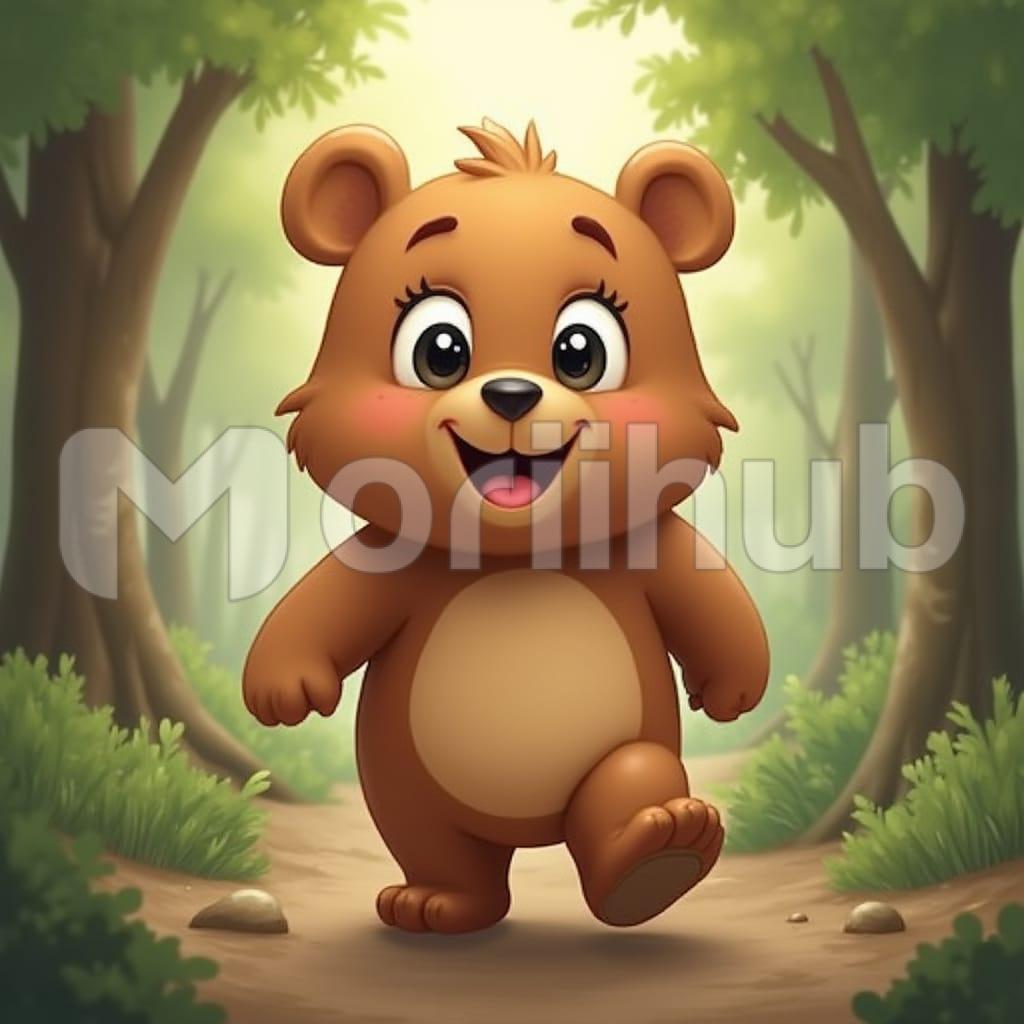 Bear Character – MoriiHub