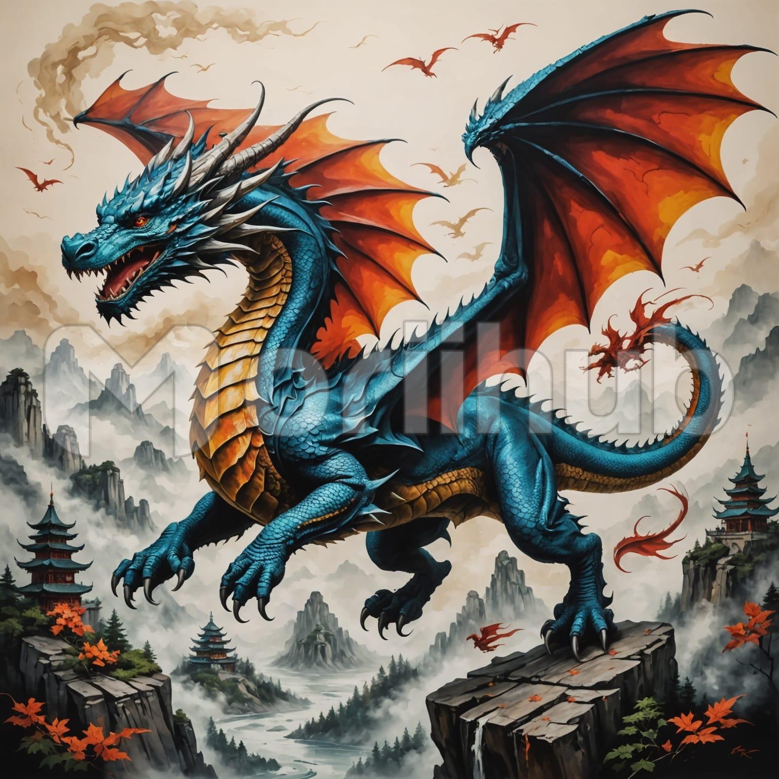 Dragon Painting – MoriiHub