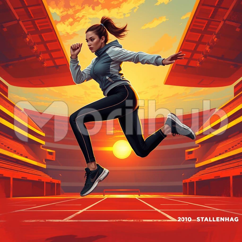 Female High Jumper – MoriiHub