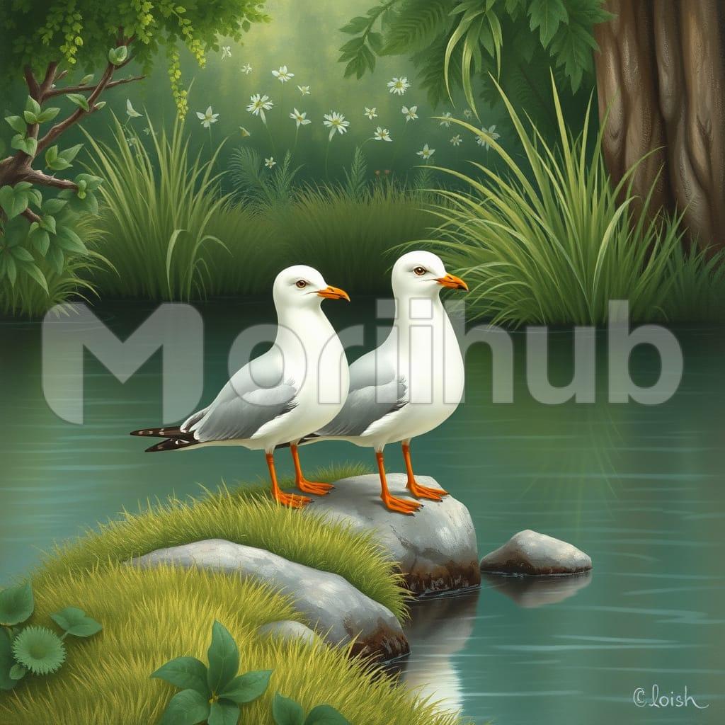 Common Gulls – MoriiHub