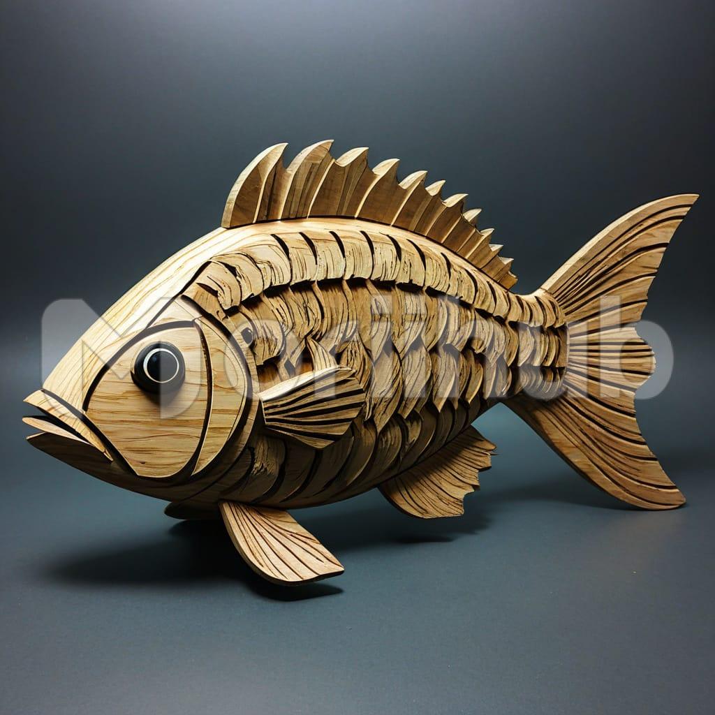Wooden Fish Craft – MoriiHub